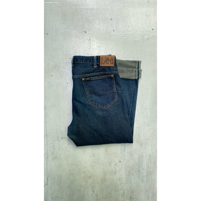 Jual LP JEANS LEE selvedge accent | Shopee Indonesia