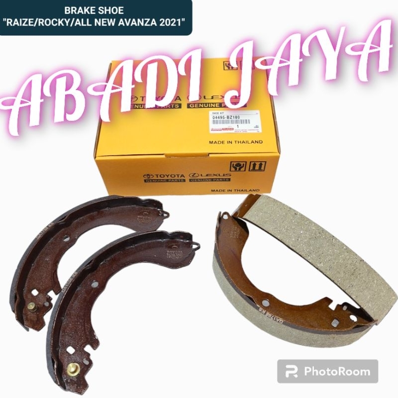 Jual KAMPAS REM BELAKANG BRAKE SHOE RAIZE ROCKY ALL NEW AVANZA 2021 ORIGINAL | Shopee Indonesia