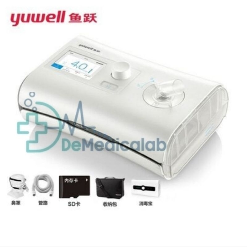 Jual AUTO CPAP Sleep Apnea Breath Therapy YUWELL YH550 - Terapi Anti Ngorok | Shopee Indonesia