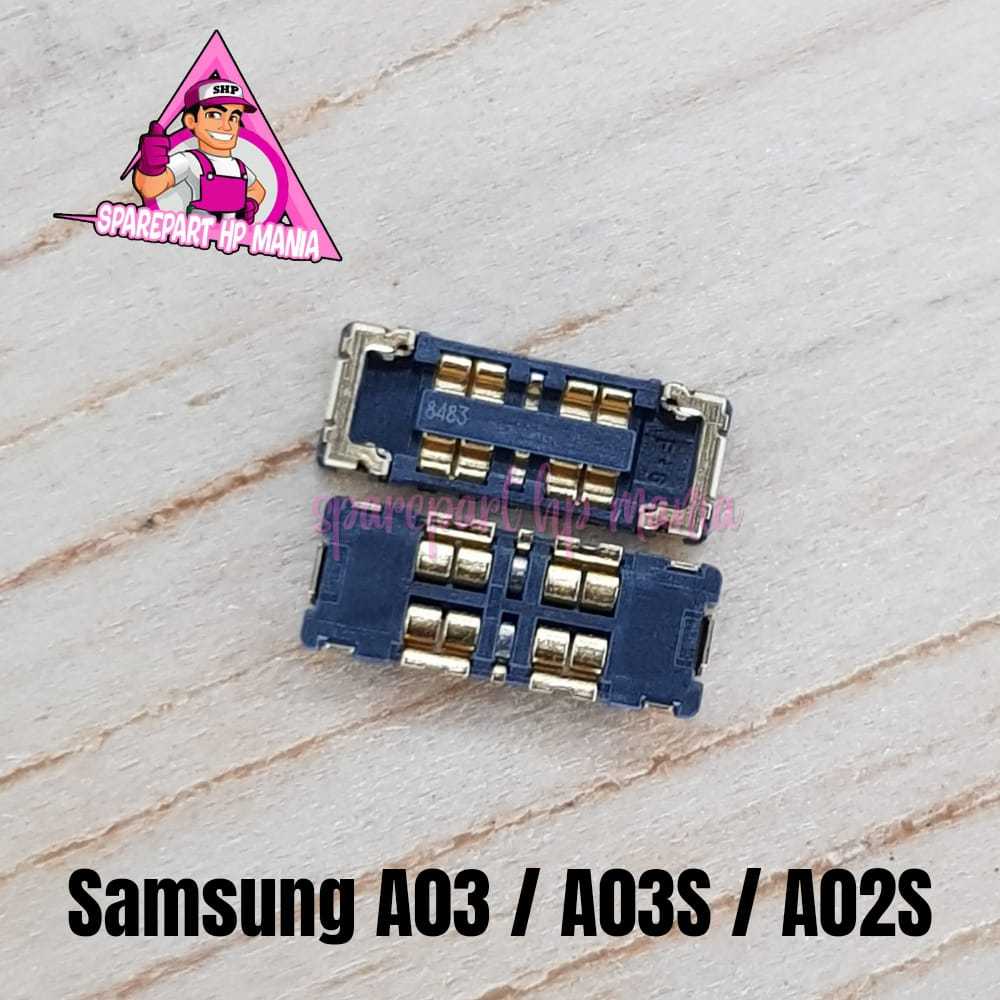Jual KONEKTOR BATERAI SAMSUNG A03 A03S A02S SOCKET CONNECTOR BATTERY ...