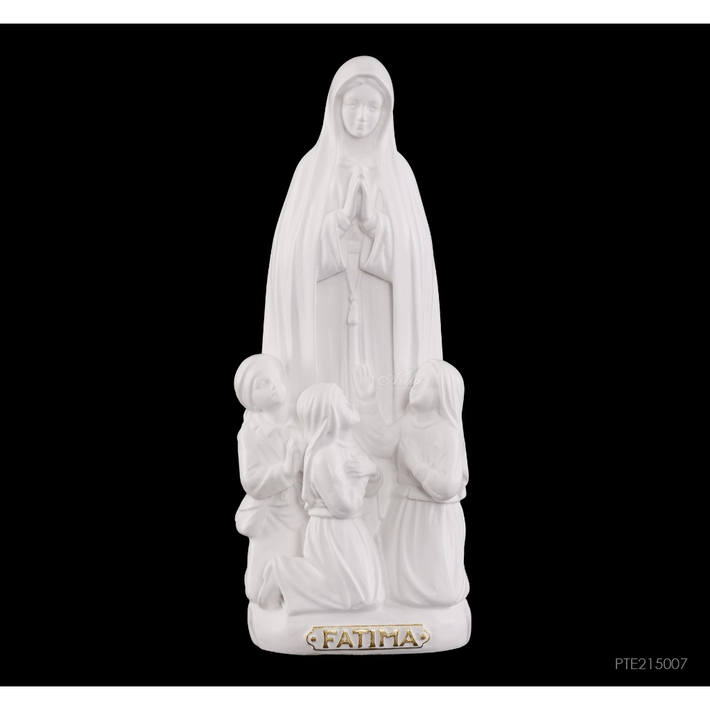 Jual Patung Rohani Maria Fatima 21cm Resin Putih Doa Katolik | Shopee ...