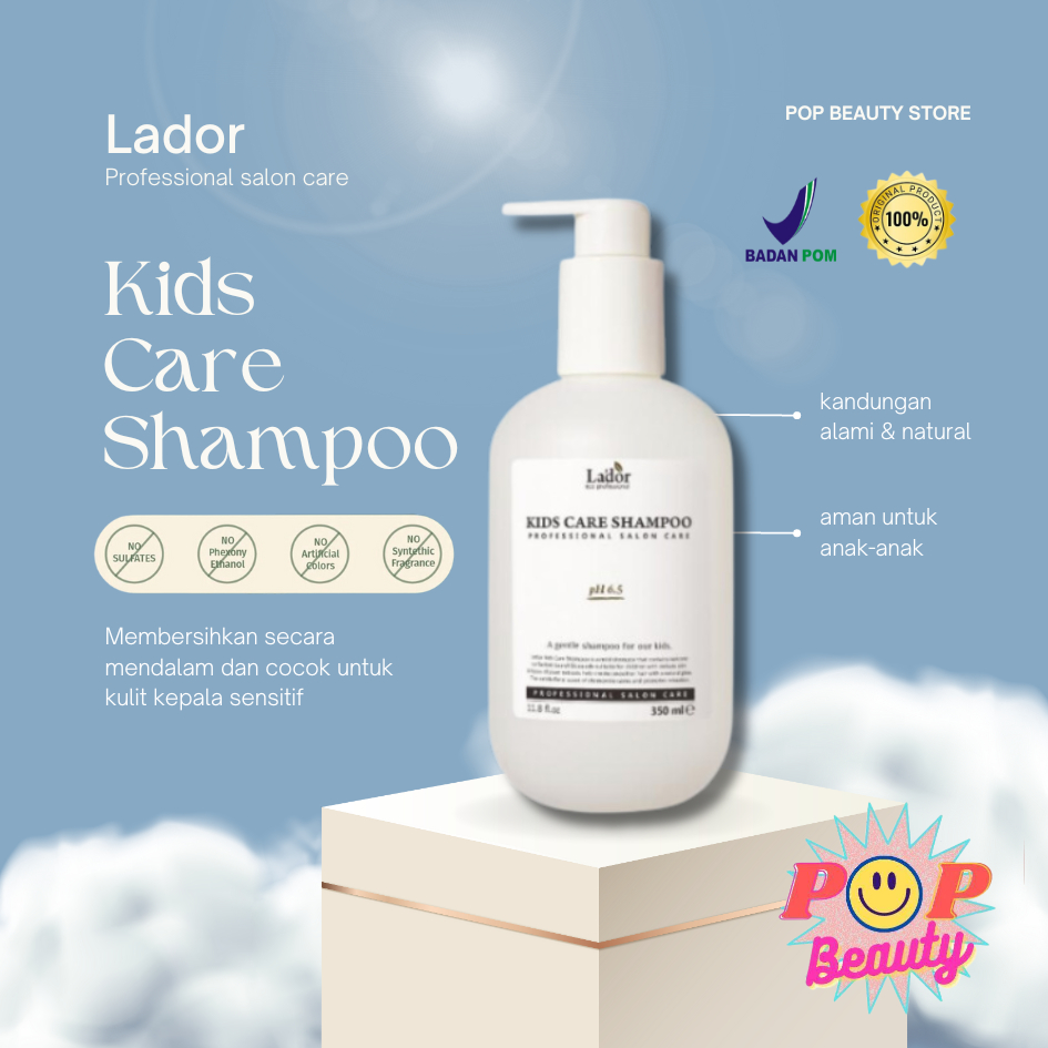 Jual Lador Kids Care Shampoo 350ml Shampoo Anak Melembutkan Rambut | Shopee Indonesia