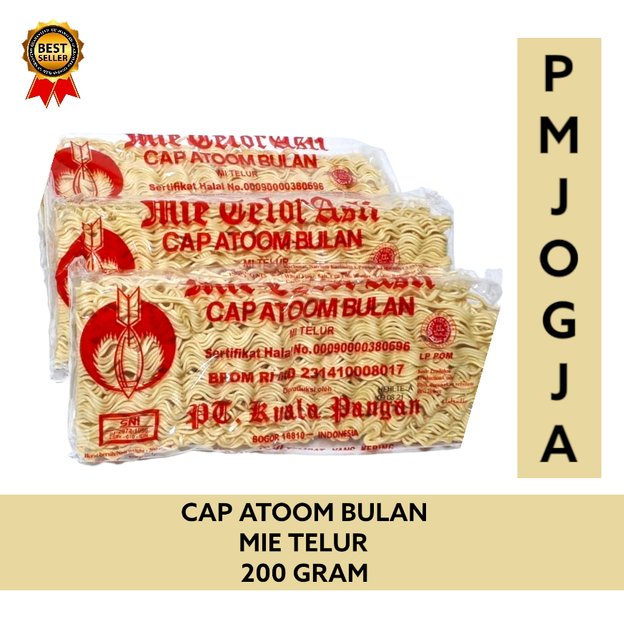 Jual Mie Telur Cap Atoom Bulan / Mi atom bulan | Shopee Indonesia