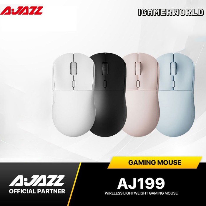 Jual Ajazz AJ199 Dual Mode Wireless RGB Gaming Mouse | Shopee Indonesia