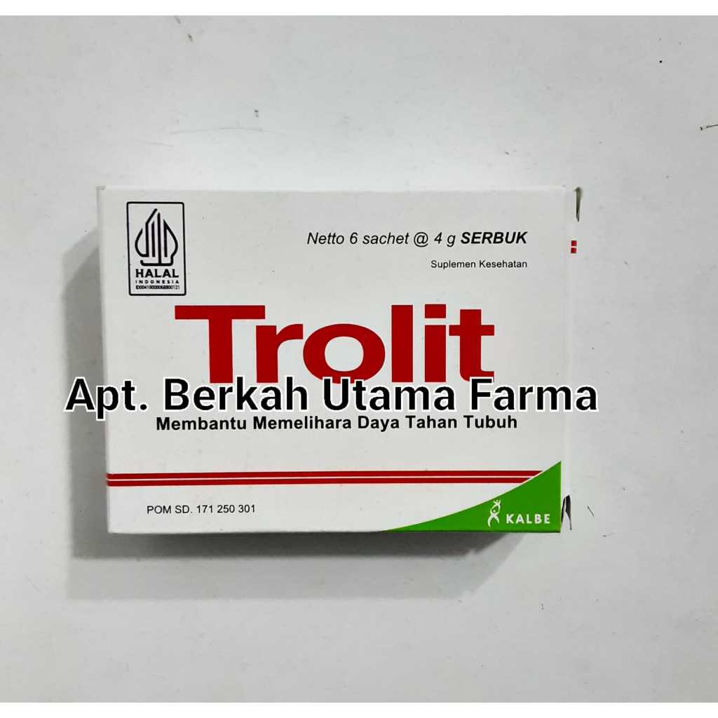 Jual Trolit Serbuk Per box isi 6 Sachet | Shopee Indonesia