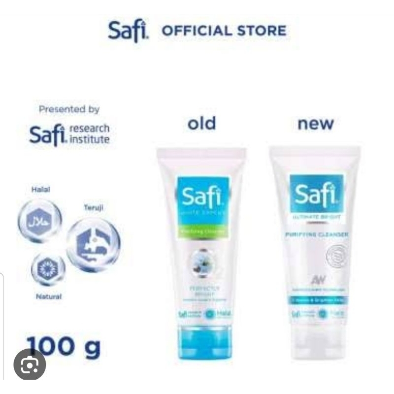 Jual (NEW FORMULA)Safi Ultimate Bright Purifying Cleanser-sabun muka ...
