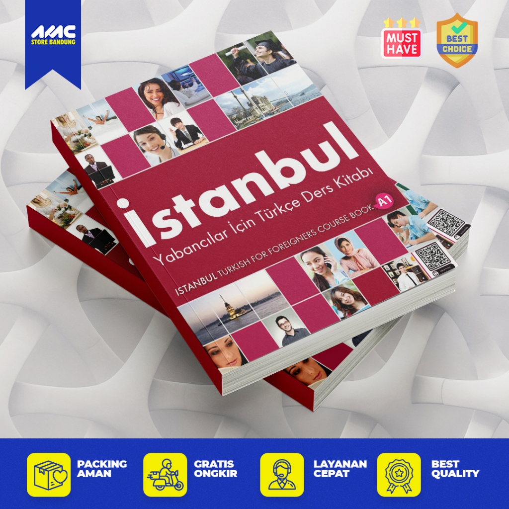 Jual ISTANBUL TURKISH FOR FOREIGNERS COURSE BOOK & CALISMA A1 + AUDIO ...