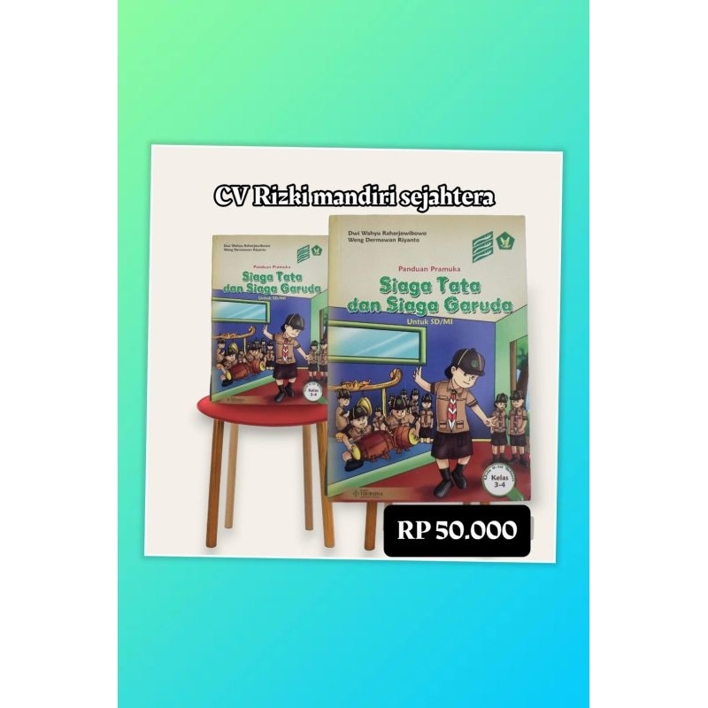 Jual ORI buku panduan Pramuka siaga tata dan siaga Garuda untuk SD/mi ...