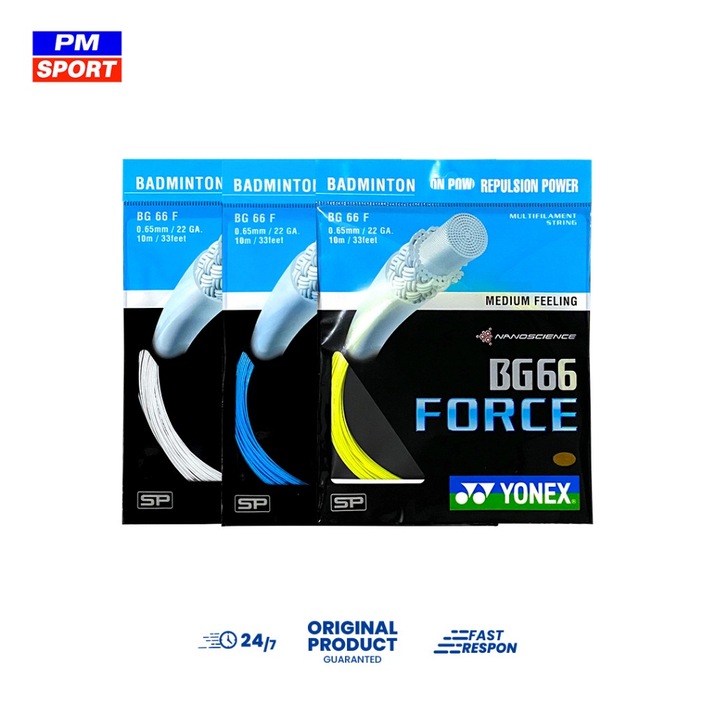 Jual SENAR RAKET BADMINTON STRING YONEX BG66 FORCE | Shopee Indonesia