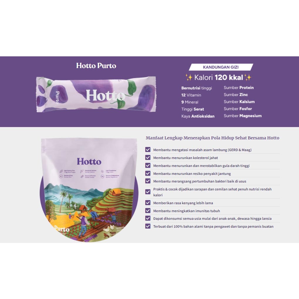 Jual Hotto Purto Minuman Multigrain Untuk Bantu Penuhi Kebutuhan Serat ...