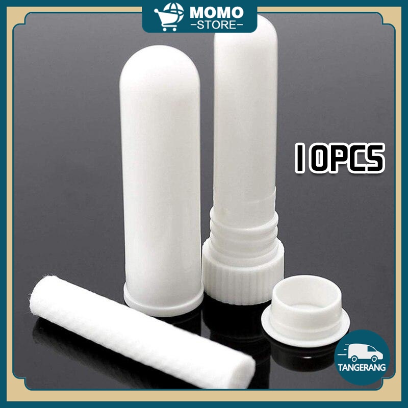 Jual 10 Buah Tabung Inhaler Kosong Warna Putih Nasal Inhaler Dengan Bar ...
