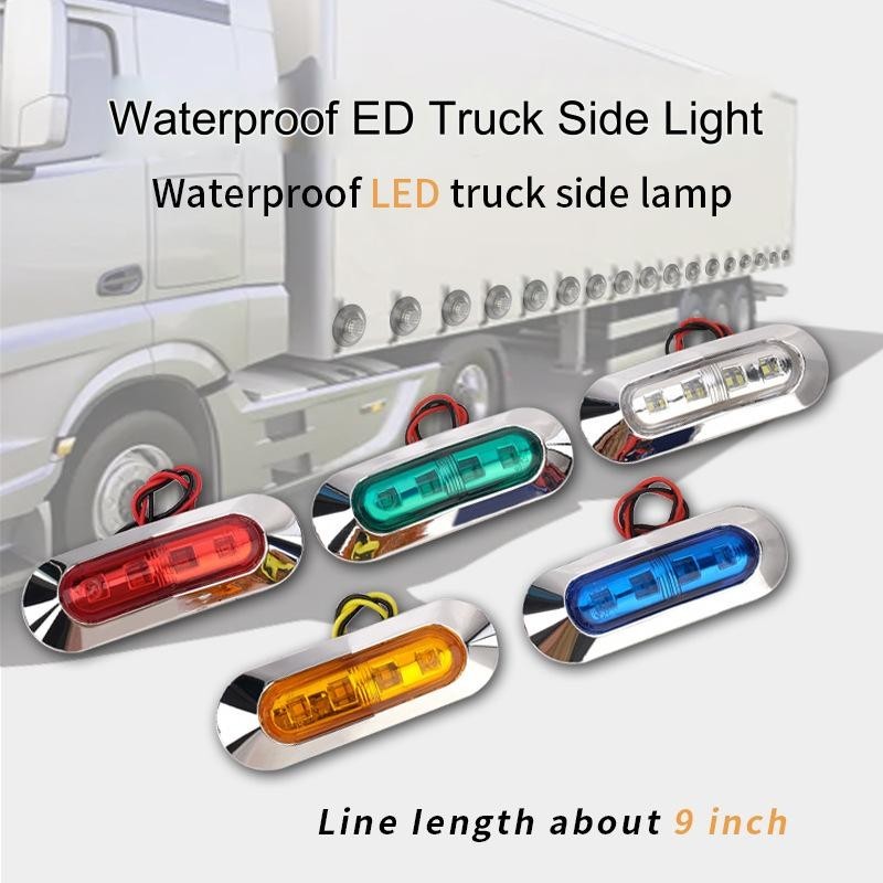 Jual Lampu Bak Samping Side Lamp 24v Chrome Bus Truk Variasi New Model | Shopee Indonesia