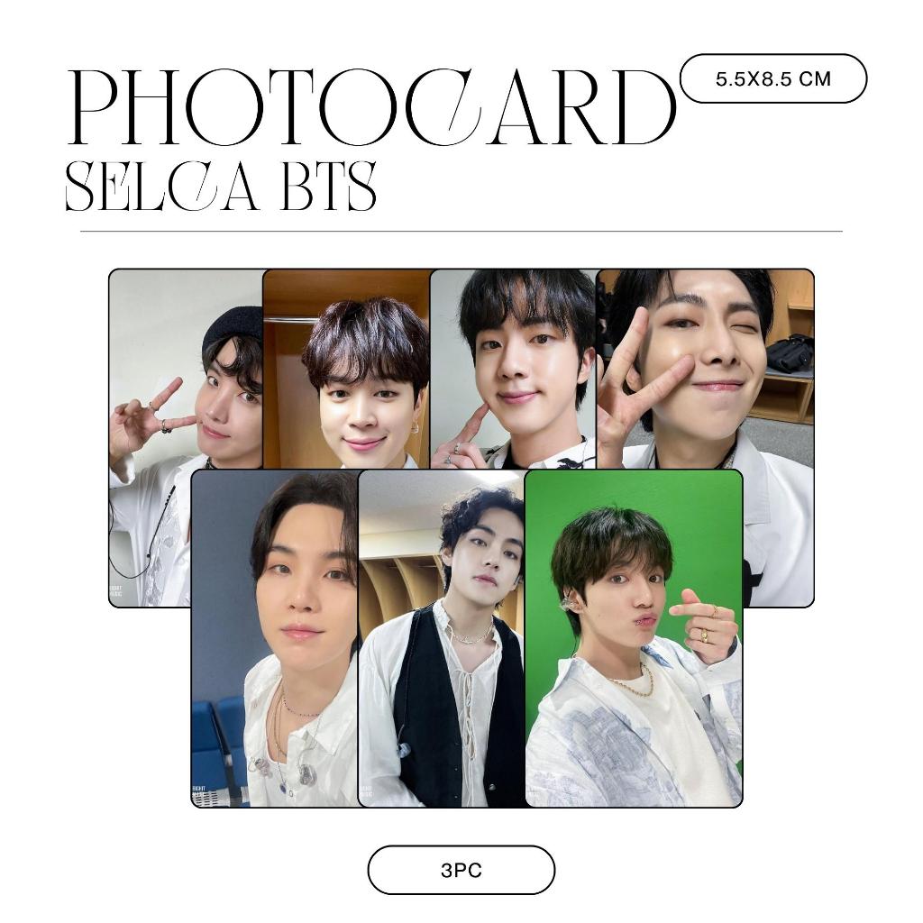 Jual PHOTOCARD BTS SELCA PROOF YET TO COME (ISI 3 PCS + LAMINASI 2 SISI ...