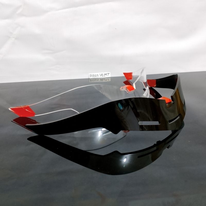 Jual Spoiler Helm VRC /ALV | Spoiler Helm VRC ALV Hitam | Spoiler Helm ...