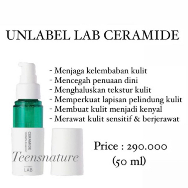 Jual Unlabel Lab Ceramide (Japan) | Shopee Indonesia