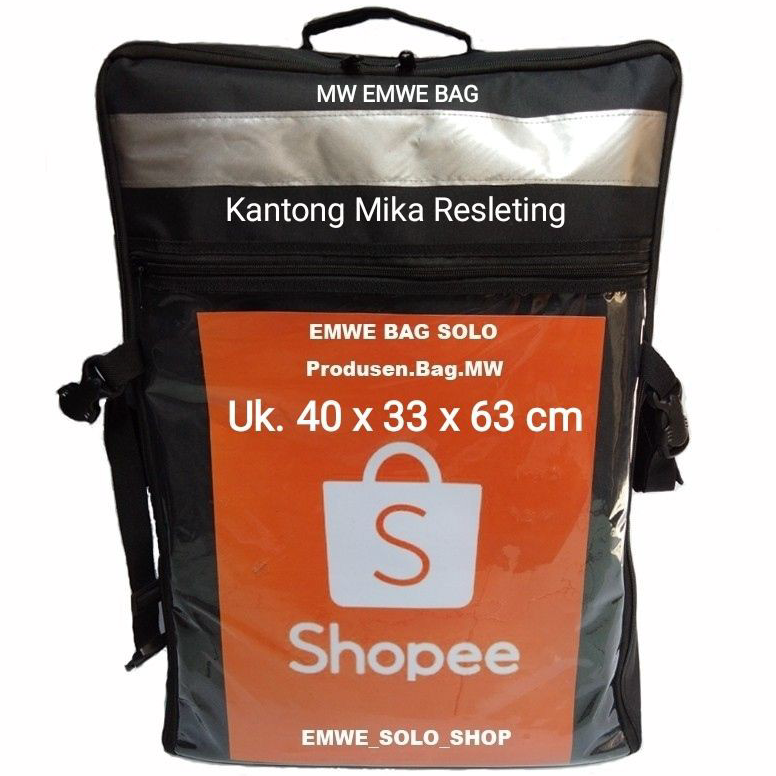 Jual Jaman Now.. PROMO 80L Tas Ransel delivery tas ojol motor tas kirim ...