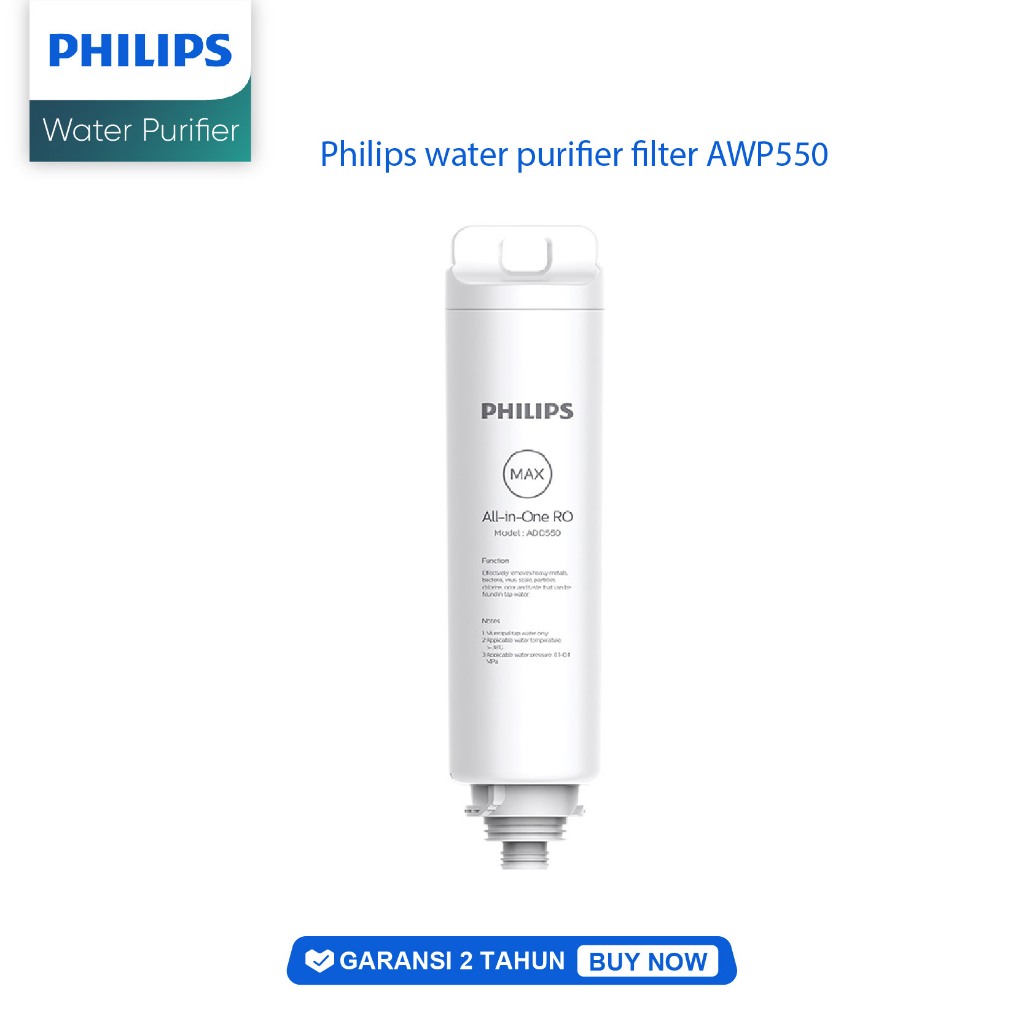 Jual Philips RO Machine FILTER ADD550 FILTER for RO ADD6910 Virus and ...