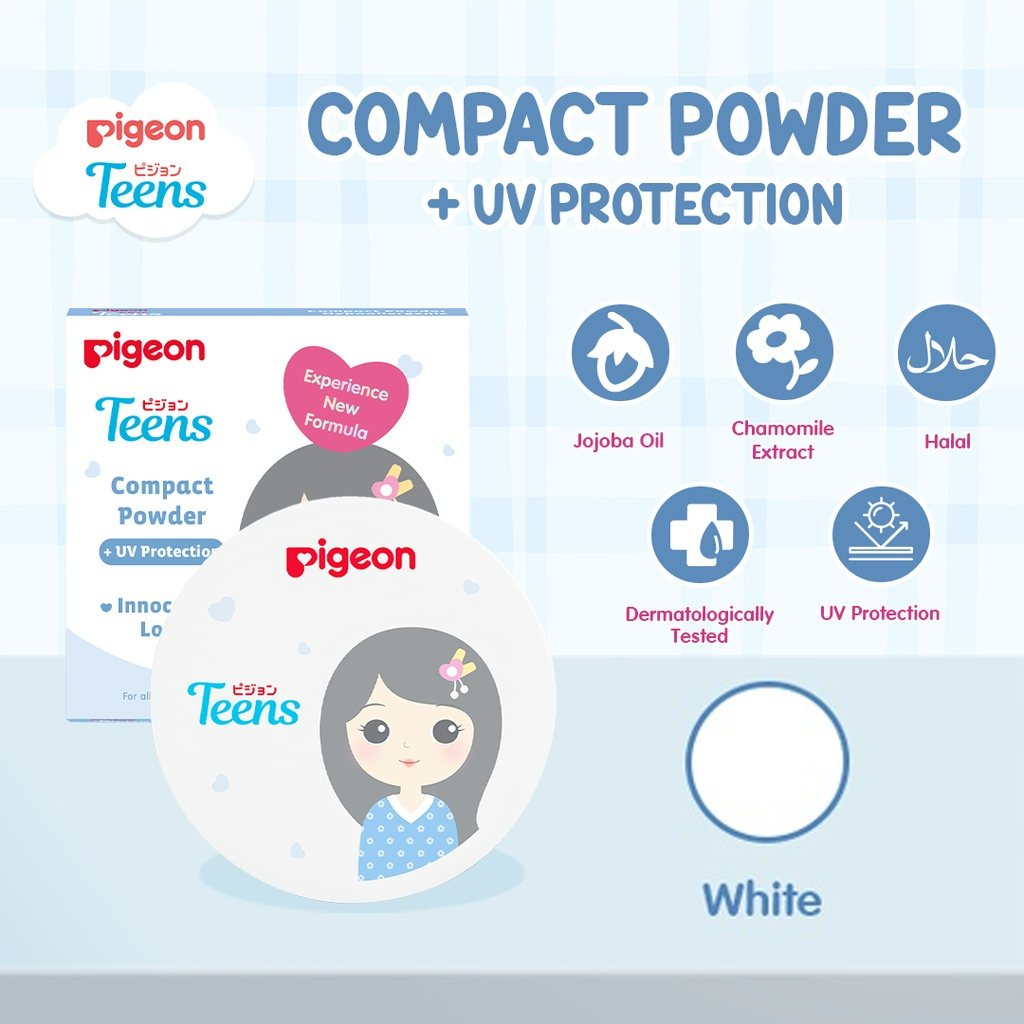 Jual Bedak Pigeon Teens / Pigeon Two Way Cake / PIGEON TEENS Face ...