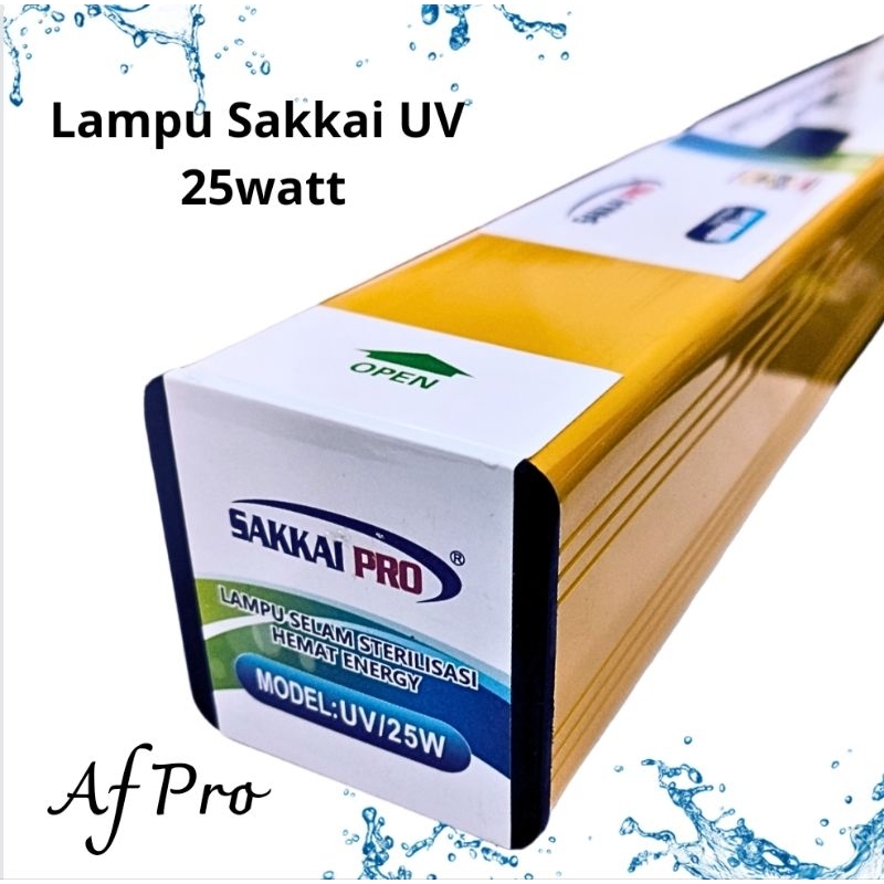 Jual LAMPU UV ULTRAVIOLET SAKKAI PRO 25WATT ANTI LUMUT BAKTERI STERILISASI | Shopee Indonesia