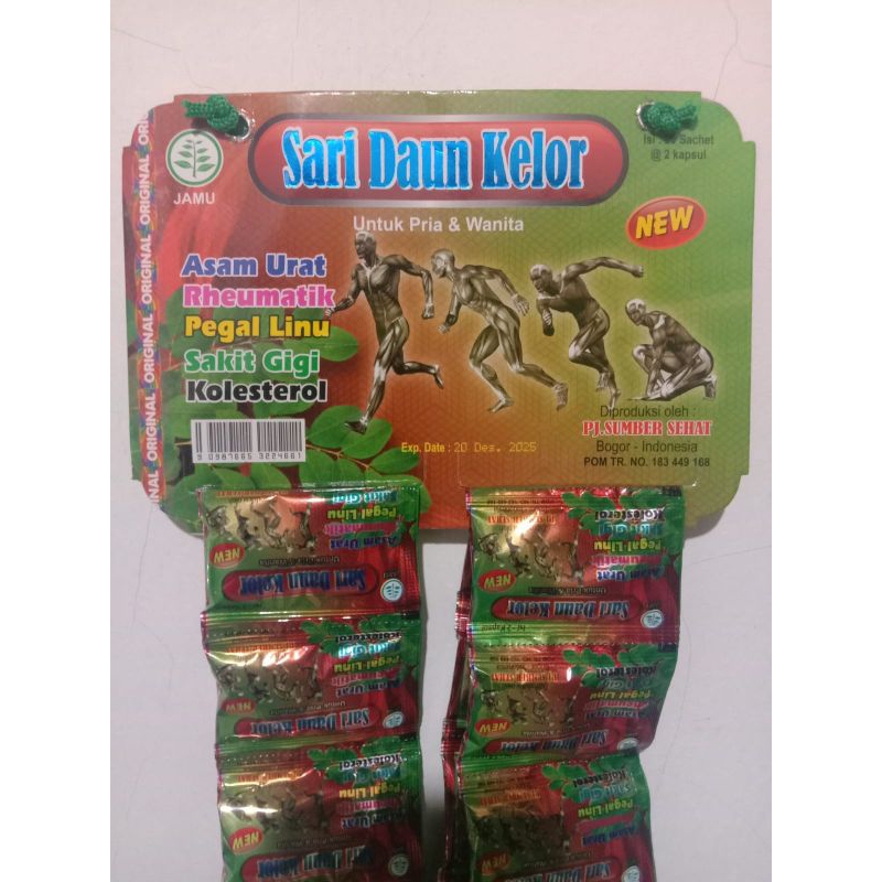 Jual SARI DAUN KELOR kapsul 100%original | Shopee Indonesia