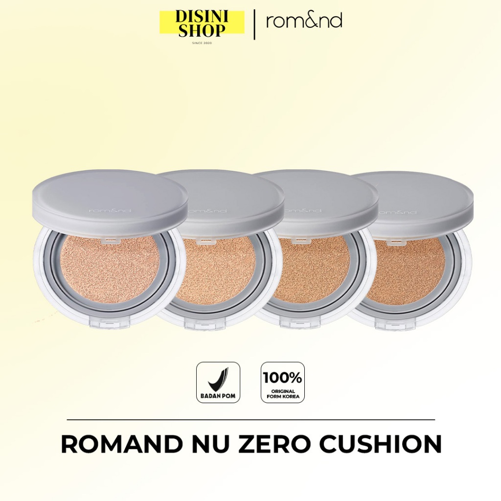 Jual ROMAND NU Zero Cushion (4 Colors) - Disini Shop | Shopee Indonesia