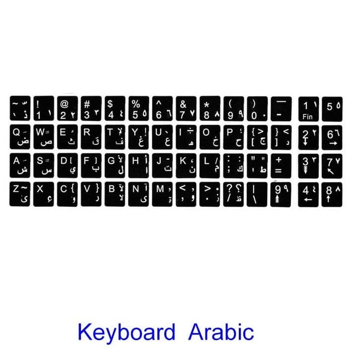 Jual STIKER KEYBOARD BAHASA ARAB | Shopee Indonesia