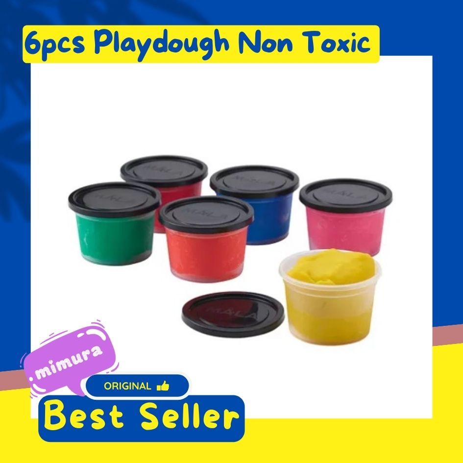 Jual Playdough Mainan Montessori Plastisin Mainan Edukasi Anak IKE4 ...