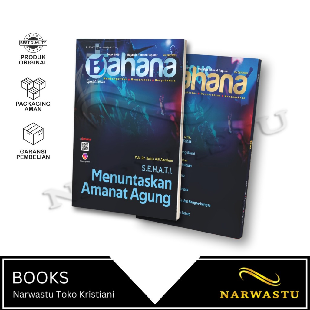 Jual NARWASTU - MAJALAH ROHANI BAHANA VOL. 387/2023 - EDISI SINODE GBI | Shopee Indonesia