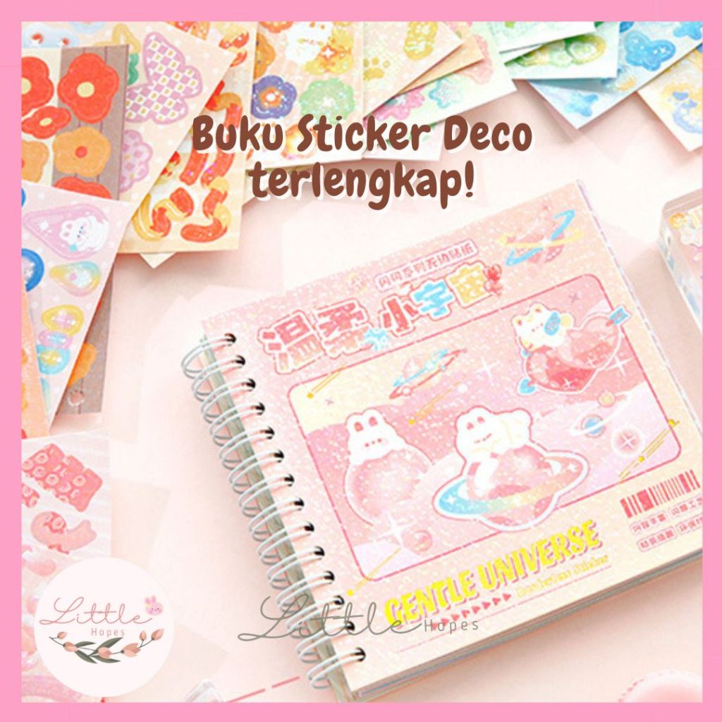 Jual Buku Stiker Deco Glitter DIY isi 50 lembar / Termurah lucu viral ...