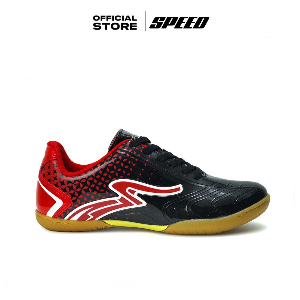 Jual Speed - Sepatu Futsal Sonic Hitam Merah - Sepatu Futsal 39-40 ...