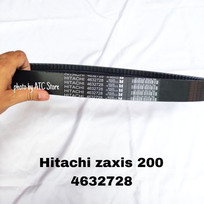Jual fan belt V-Belt van belt Hitachi zaxis 200 4632728 | Shopee Indonesia
