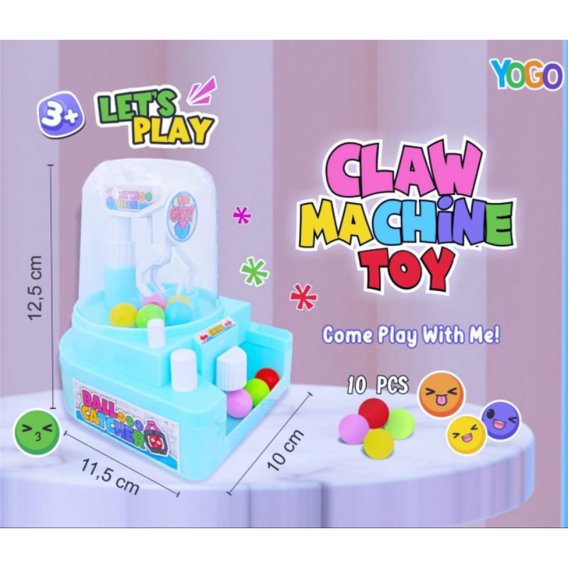 Jual SUDAH READY Mainan Anak Viral Mesin capit Mini / Capit Bola Mini ...