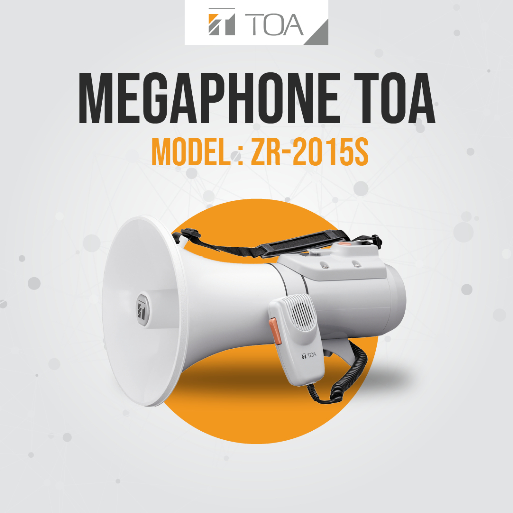 Jual TOA Megaphone Speaker Model ZR2015S - Garansi Resmi | Shopee Indonesia