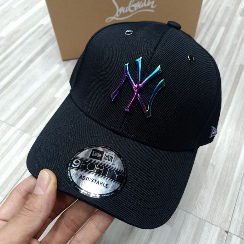 Jual Topi NY New Era Logo Besi Rainbow Topi Baseball Import Unisex ...