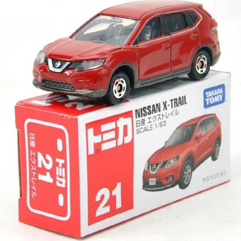 Jual TOMICA NISSAN X-TRAIL RED MERAH #21 WITH STICKER 2014 TAKARA TOMY ...