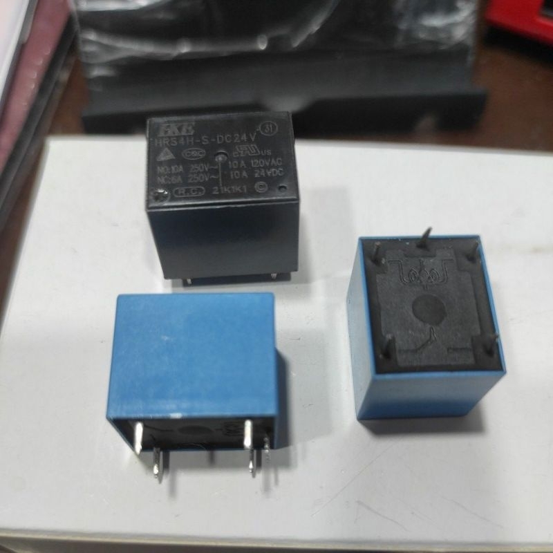 Jual Relay 24v 5p 24v 5pin Relay 24v kotak biru | Shopee Indonesia