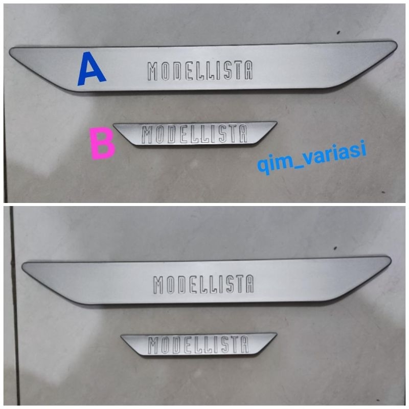 Jual Panel Emblem Logo Body Kit Bodykit Modellista Toyota Innova Zenix ...