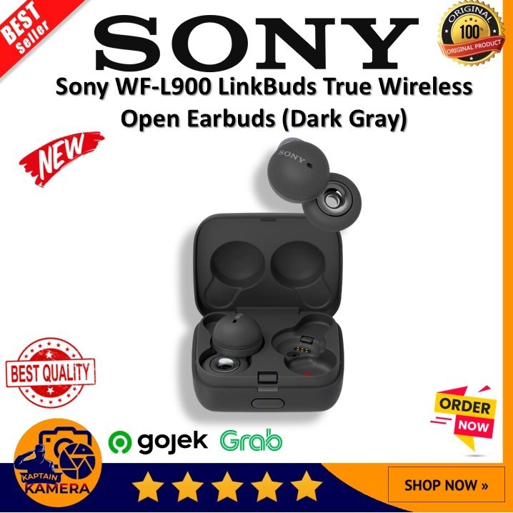 Jual Sony Wf L900 Linkbuds True Wireless Open Earbuds Dark Gray
