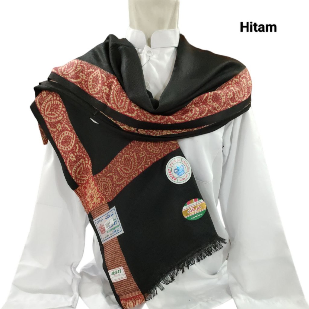 Jual SORBAN SURBAN KASHMIRI PREMIUM ARIFAT SORBAN HAJI BEST SELLER ...