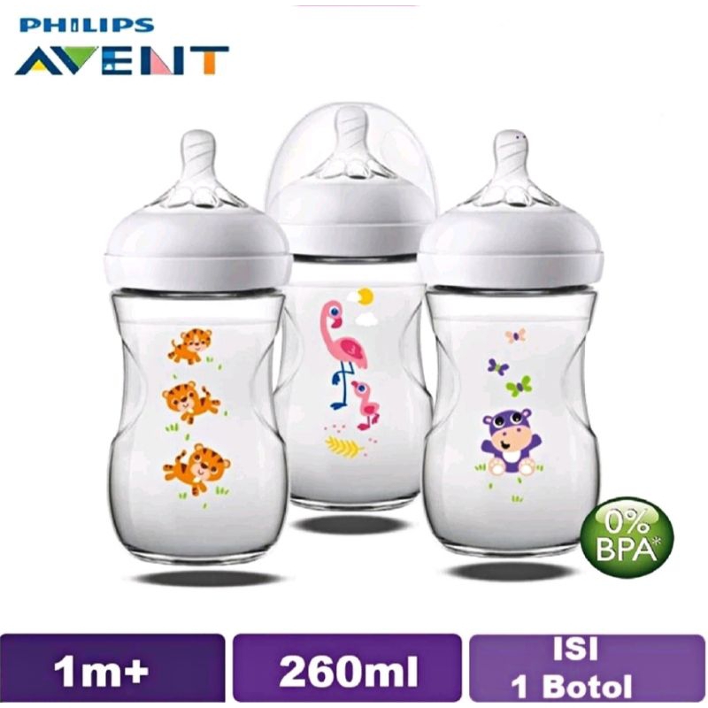 Jual Philips Avent Bottle Single Natural 260ml 9oz / Botol Susu Wide ...