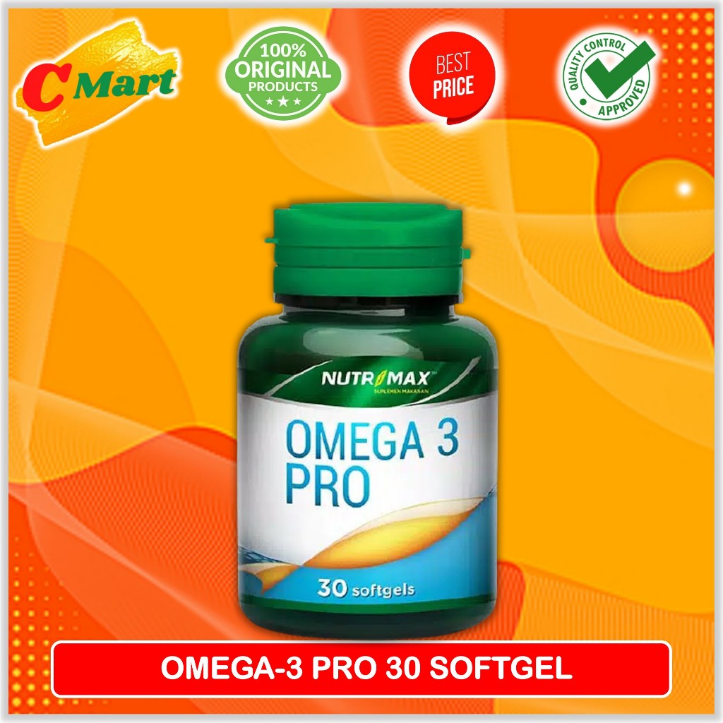 Jual Nutrimax Omega 3 Pro With Vitamin E Isi 30 Tablet - Vitamin Minyak ...