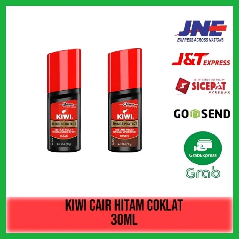 Jual SEMIR SEPATU KIWI CAIR 30 ML SHOE POLISH | Shopee Indonesia