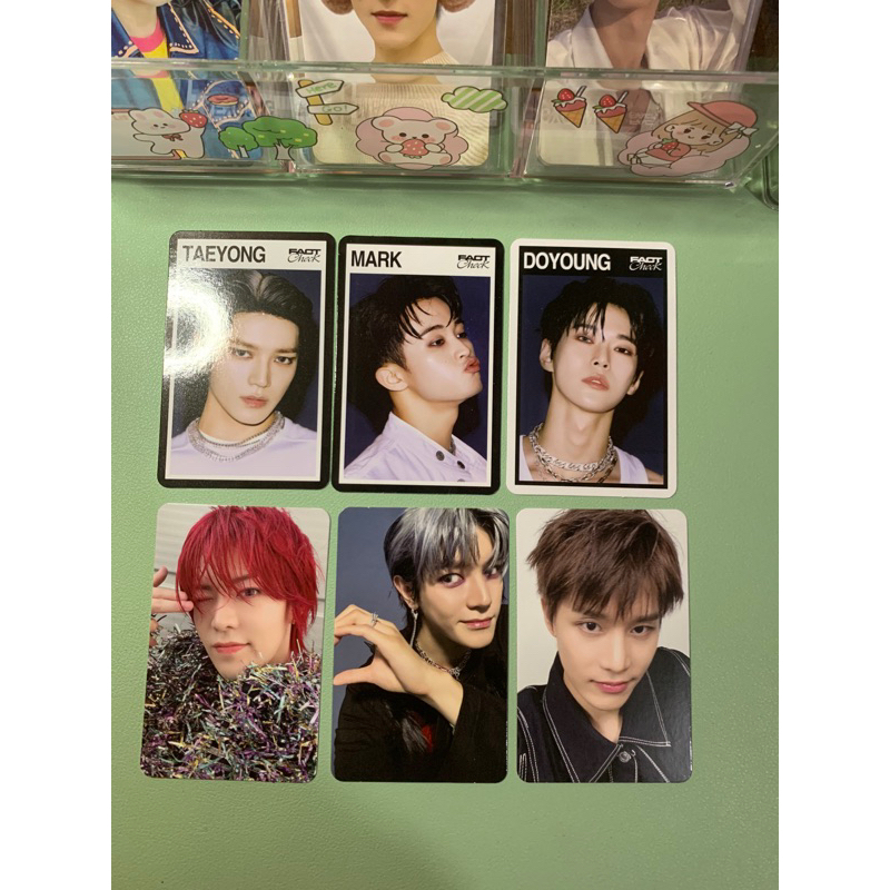 Jual pc nct 127 trading card fact check white an black ver | Shopee ...