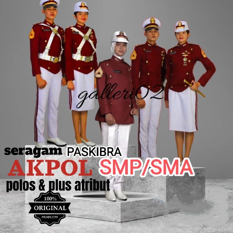 Jual seragam Akpol dewasa 1 set baju celana/rok | Shopee Indonesia