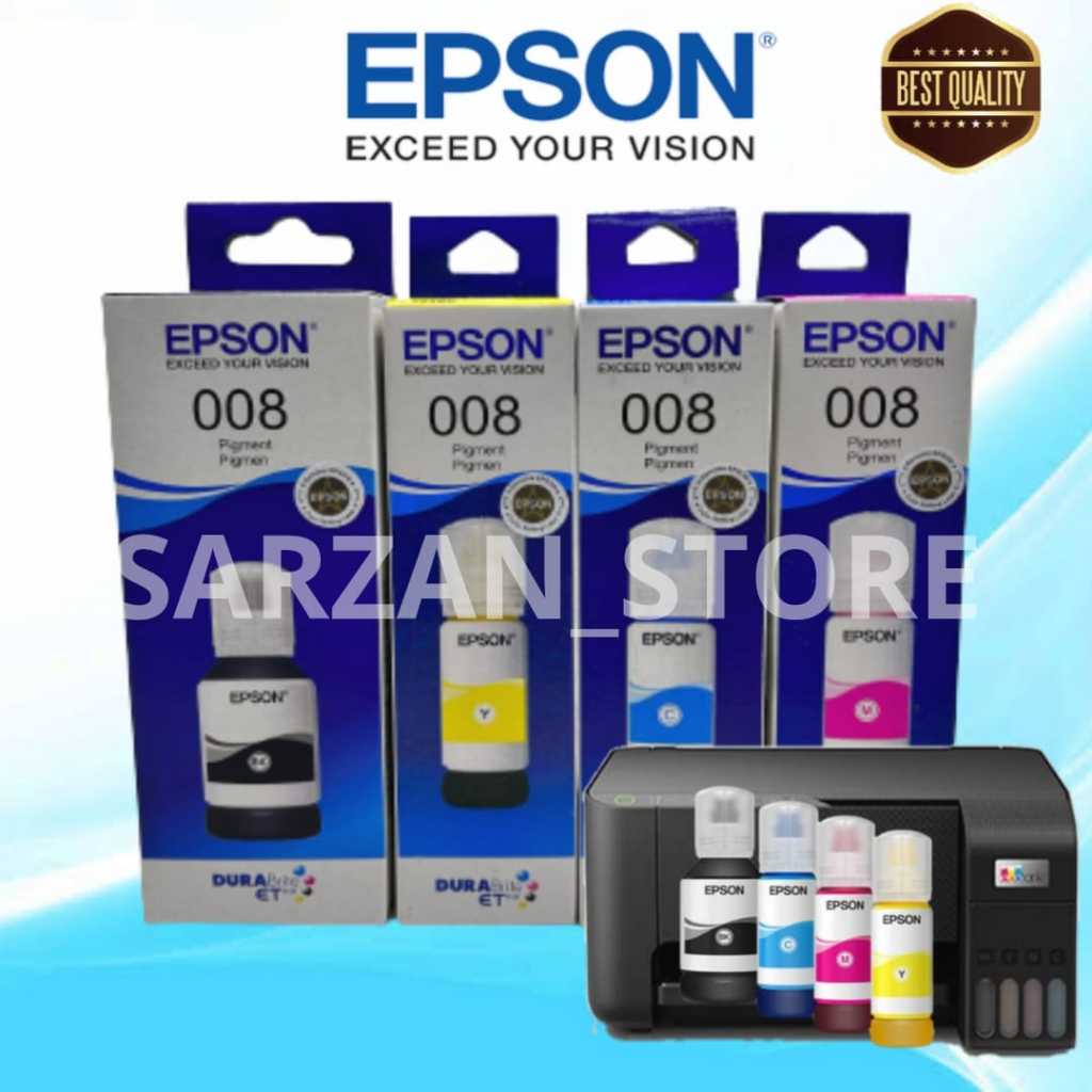 Jual Tinta Epson 008 Original For Ink Printer L6550 / L6580 / L15150 ...