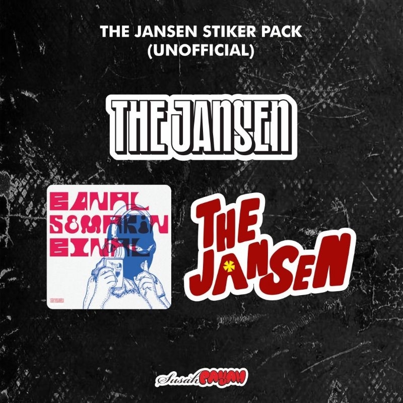 Jual The Jansen Sticker (UNOFFICIAL) | Shopee Indonesia