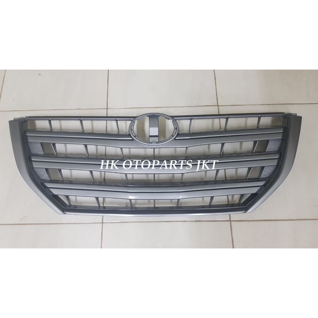 Jual Grill Ram Radiator Depan Toyota Innova Barong 2014 2015 Lis Abu ...