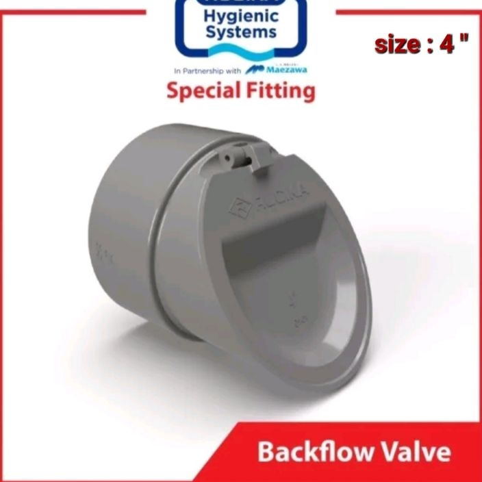 Jual Kualitas Dijamin back flow Valve RUCIKA 4" inch PVC. | Shopee ...