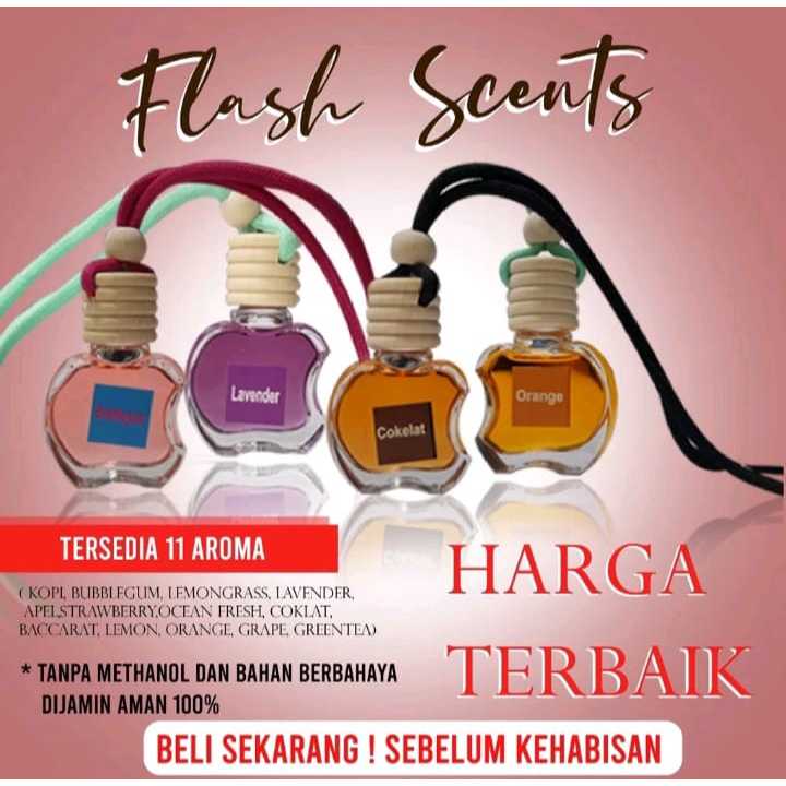 Jual Parfum Mobil Flash scents - Botol Gantung (BA) | Shopee Indonesia