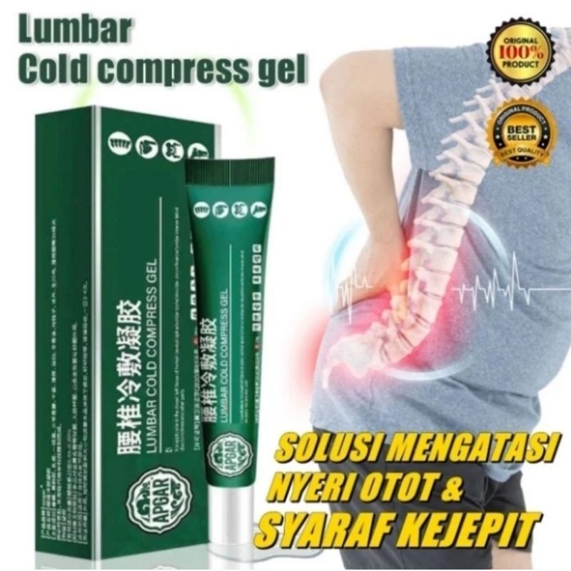 Jual Obat syaraf kejepit lumbar cold compress gel original 100% obat ...